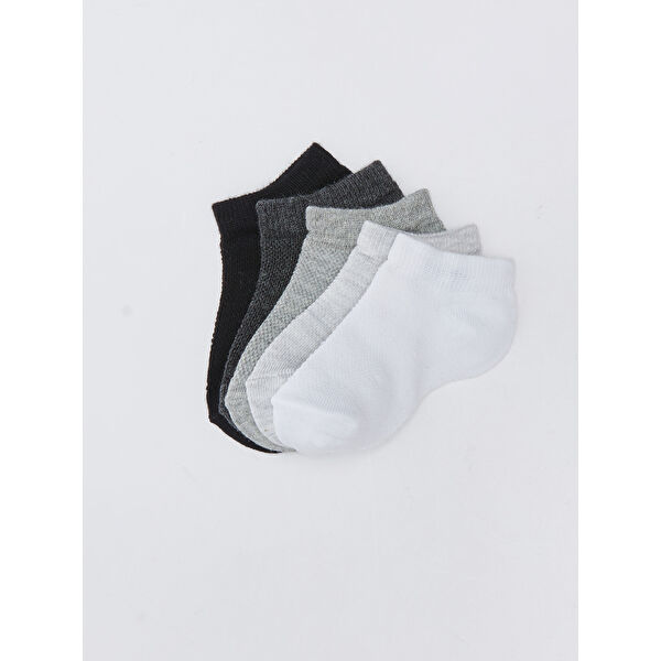 Basic Erkek Bebek Patik Çorap 5'li Basic Erkek Bebek Patik Çorap 5'li