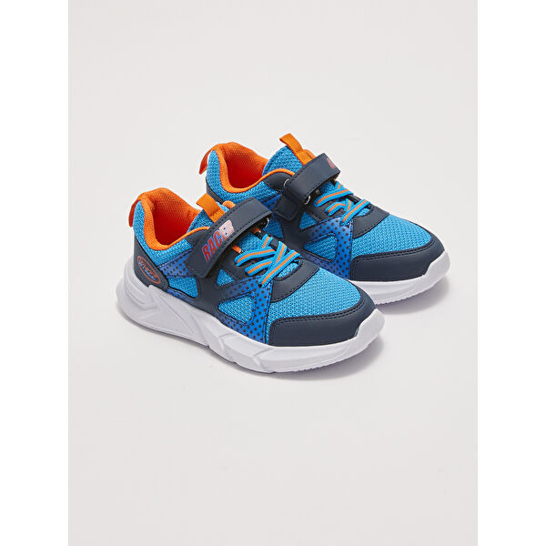 Renk Bloklu Bağcık ve Cırt Cırtlı Erkek Çocuk Spor Ayakkabı Renk Bloklu Bağcık ve Cırt Cırtlı Erkek Çocuk Spor Ayakkabı