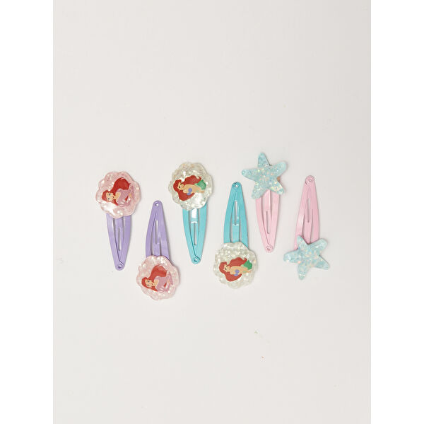 Princess Lisanslı Kız Çocuk Çıtçıtlı Toka 6'lı