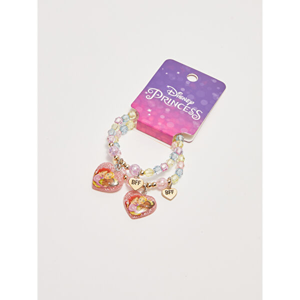 Princess Lisanslı Kız Çocuk Bileklik 2'li