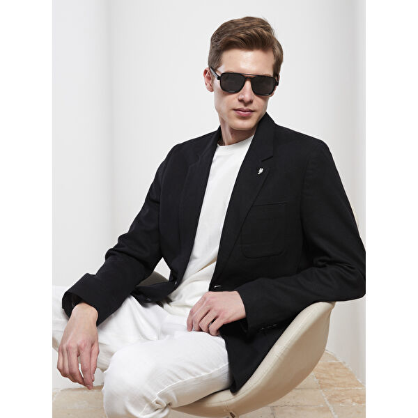 LCW VISION Dar Kalıp Erkek Blazer Ceket