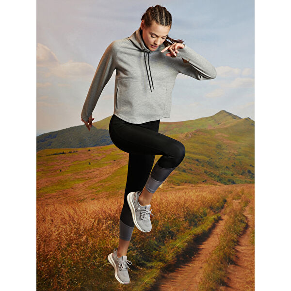 Beli Lastikli Renk Bloklu Kadın Outdoor Tayt Beli Lastikli Renk Bloklu Kadın Outdoor Tayt