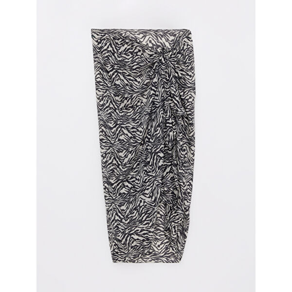 LCW DREAM Desenli Poplin Kadın Pareo