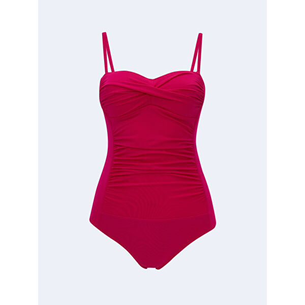 Düz Dolgusuz Kadın Mayo