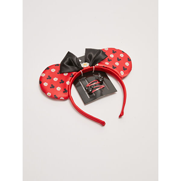 Minnie Mouse Lisanslı Kız Çocuk Taç Ve Klips Saç Tokası Minnie Mouse Lisanslı Kız Çocuk Taç Ve Klips Saç Tokası