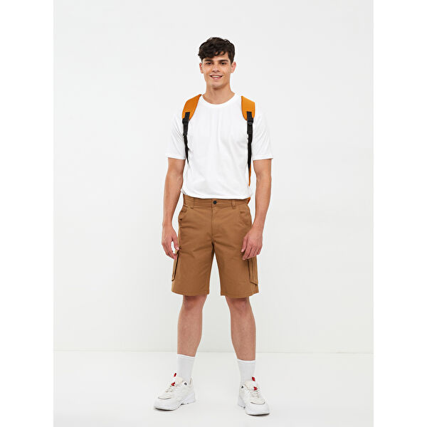 Standart Kalıp Erkek Kargo Şort