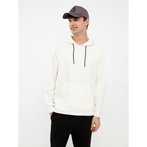 Outdoor Kapüşonlu Uzun Kollu Erkek Sweatshirt