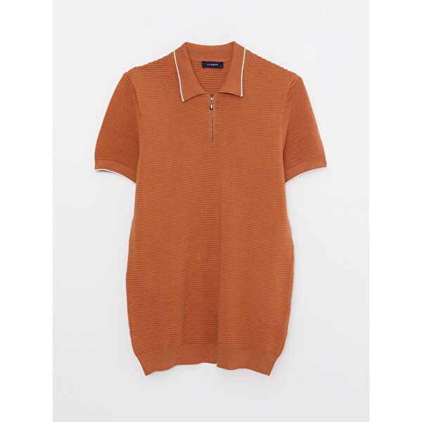 LCW CLASSIC Polo Yaka Kısa Kollu Erkek Triko Kazak LCW CLASSIC Polo Yaka Kısa Kollu Erkek Triko Kazak