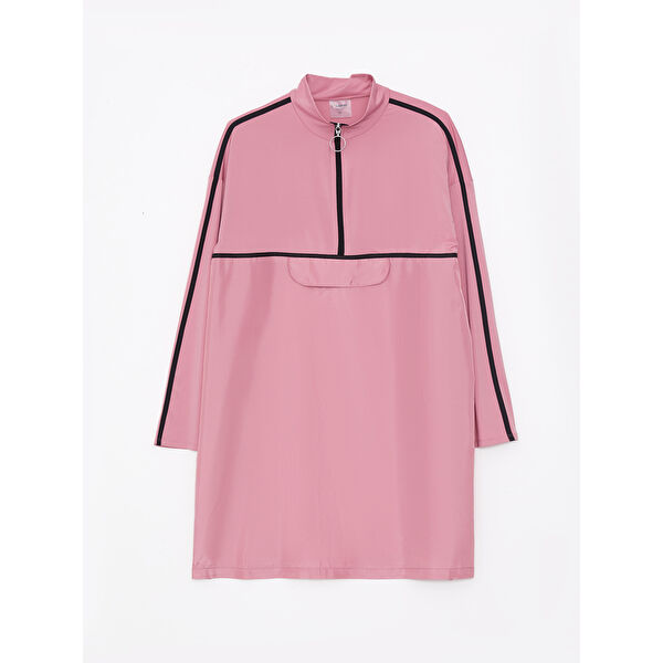 LCW DREAM Dik Yaka Düz Uzun Kollu Kadın Tesettür Mayo