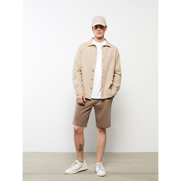 LCW BASIC Standart Kalıp Örme Erkek Şort LCW BASIC Standart Kalıp Örme Erkek Şort