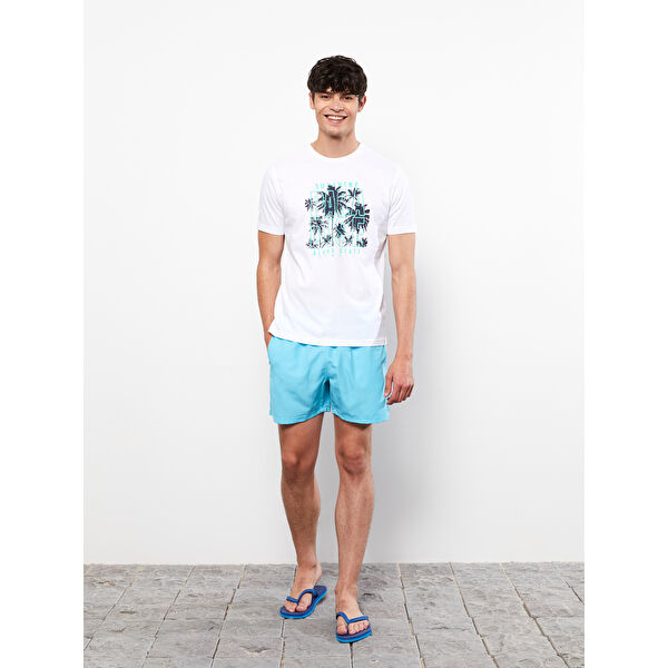 Kısa Boy Basic Erkek Deniz Şortu