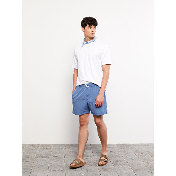 Kısa Boy Basic Erkek Deniz Şortu