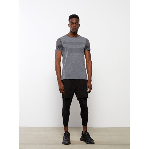 LCW SPORTS Bisiklet Yaka Kısa Kollu Erkek Spor Tişört