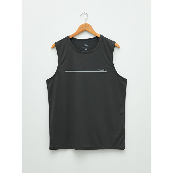 LCW SPORTS Bisiklet Yaka Baskılı Erkek Spor Atlet