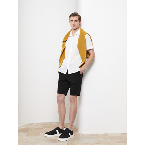 Rahat Kalıp Kısa Kollu Erkek Gömlek