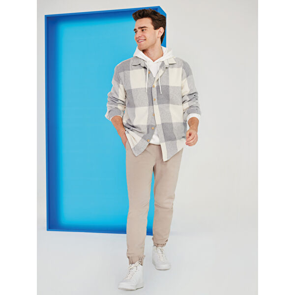 LCW CASUAL Slim Fit Gabardin Erkek Jogger Pantolon