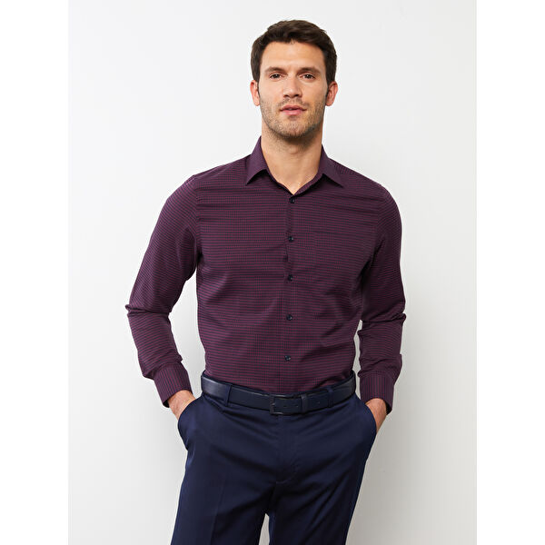 LCW FORMAL Regular Fit Uzun Kollu Gabardin Erkek Gömlek