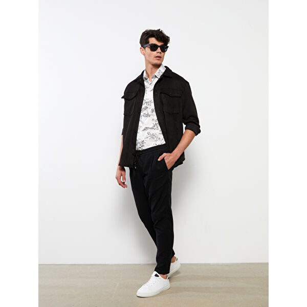 LCW VISION Slim Fit Beli Bağlama Detaylı Erkek Pantolon