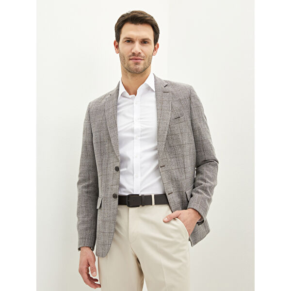 LCW CLASSIC Dar Kalıp Erkek Blazer Ceket
