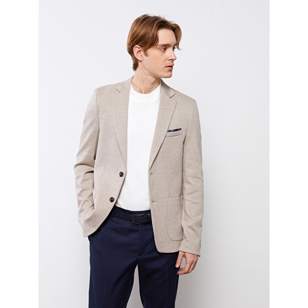 LCW CLASSIC Dar Kalıp Erkek Blazer Ceket
