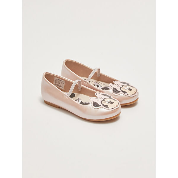 Minnie Mouse Lisanslı Lastikli Kız Bebek Babet