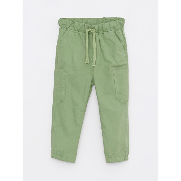 Beli Lastikli Basic Erkek Bebek Jogger Pantolon Beli Lastikli Basic Erkek Bebek Jogger Pantolon