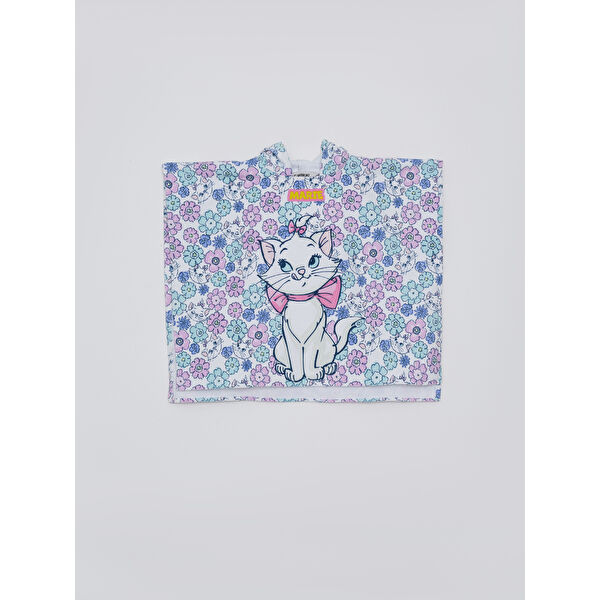 Aristocats Lisanslı Kız Çocuk Kadife Plaj Havlusu