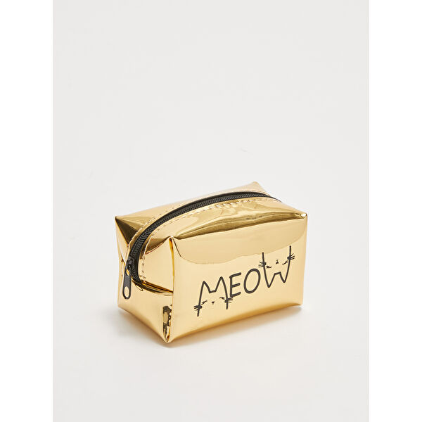 Baskılı Parlak Kadın Bozuk Para Cüzdanı Baskılı Parlak Kadın Bozuk Para Cüzdanı