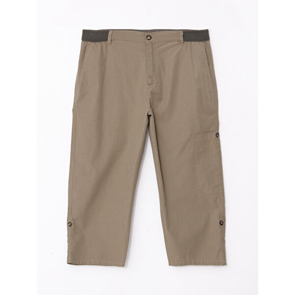 Geniş Kalıp Kanvas Erkek Şort Geniş Kalıp Kanvas Erkek Şort