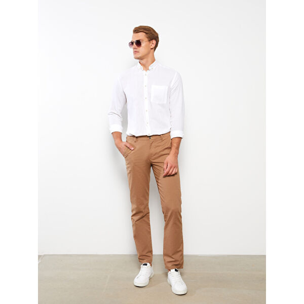 LCW CLASSIC Standart Kalıp Erkek Chino Pantolon LCW CLASSIC Standart Kalıp Erkek Chino Pantolon