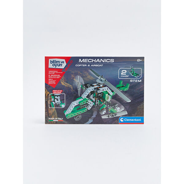 Clementoni Mekanik Laboratuvarı Copter ve Airboat Clementoni Mekanik Laboratuvarı Copter ve Airboat