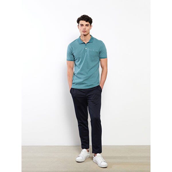 LCW CLASSIC Polo Yaka Kısa Kollu Desenli Erkek Tişört LCW CLASSIC Polo Yaka Kısa Kollu Desenli Erkek Tişört