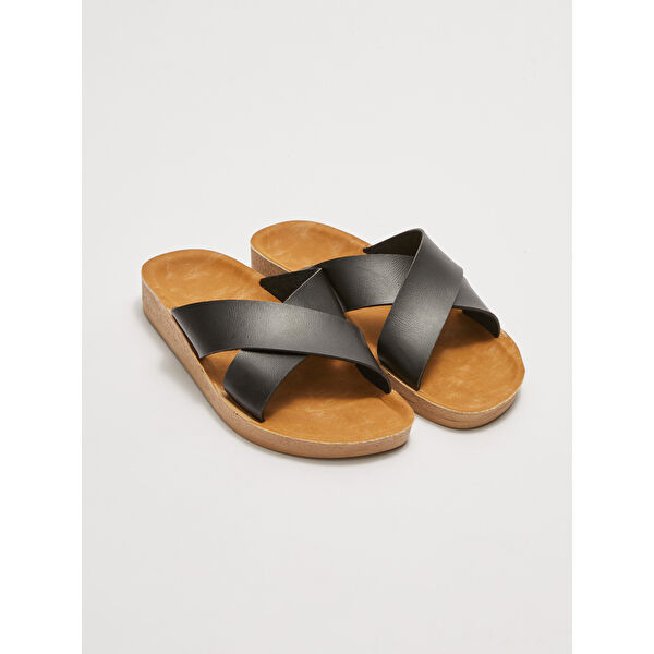 Çapraz Bantlı Kadın Terlik