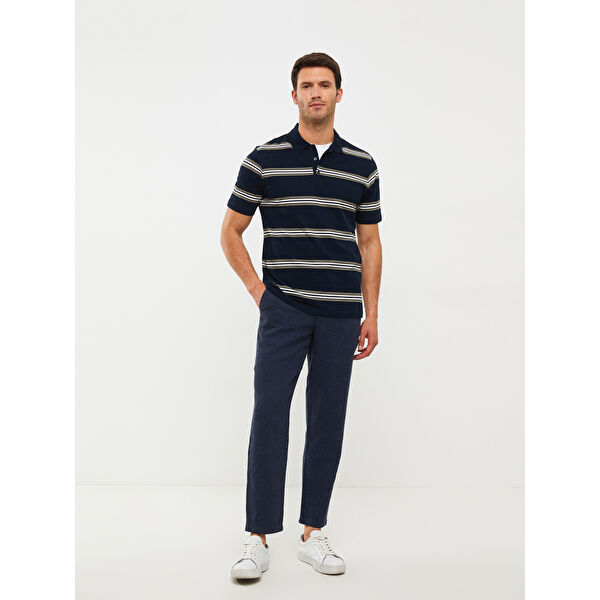 LCW CLASSIC Polo Yaka Kısa Kollu Çizgili Pike Erkek Tişört LCW CLASSIC Polo Yaka Kısa Kollu Çizgili Pike Erkek Tişört