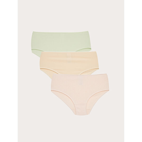 LCW DREAM Desenli Klasik Külot 3'lü Paket LCW DREAM Desenli Klasik Külot 3'lü Paket