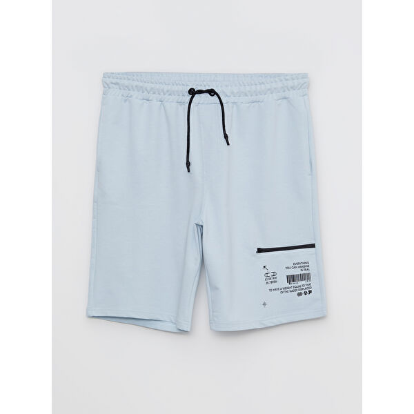 LCW CASUAL Slim Fit Beli Bağlama Detaylı Erkek Şort