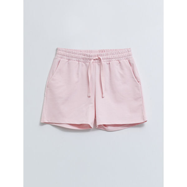 LCW CASUAL Beli Lastikli Düz Cep Detaylı Kadın Şort