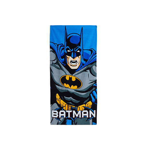 Batman Baskılı Erkek Çocuk Plaj Havlusu