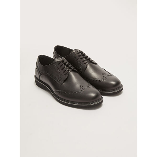 Hakiki Deri Bağcıklı Klasik Ayakkabı