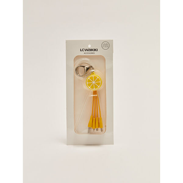 Limon Anahtarlıklı Şarj Kablosu