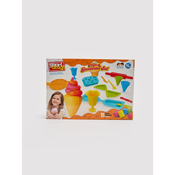 Smart Dough Waffle ve Dondurma Seti Temalı Oyun Hamuru Smart Dough Waffle ve Dondurma Seti Temalı Oyun Hamuru