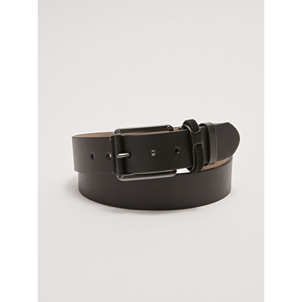 Deri Görünümlü Erkek Kot Kemeri Deri Görünümlü Erkek Kot Kemeri