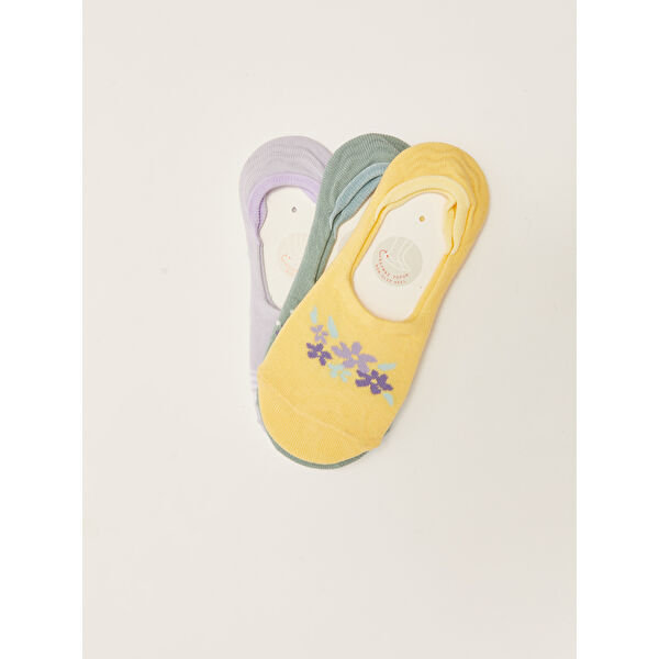 LCW DREAM Desenli Kadın Babet Çorap 3'lü Paket