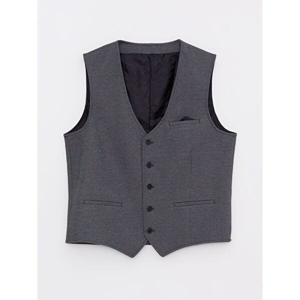 LCW CLASSIC Dar Kalıp Klasik Erkek Yelek