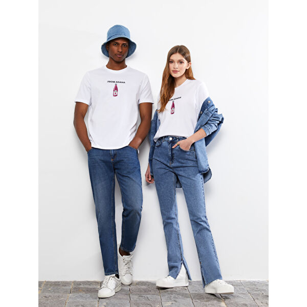 Bisiklet Yaka Kısa Kollu Adana Baskılı Penye Erkek Tişört Bisiklet Yaka Kısa Kollu Adana Baskılı Penye Erkek Tişört