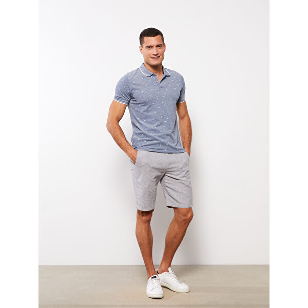 Polo Yaka Kısa Kollu Pike Erkek Tişört