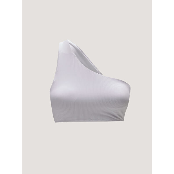 XSIDE Düz Tek Omuzlu Bikini Üst