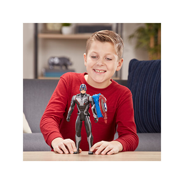 Hasbro Avengers Endgame Titan Hero Captain America Figür Oyuncak Hasbro Avengers Endgame Titan Hero Captain America Figür Oyuncak