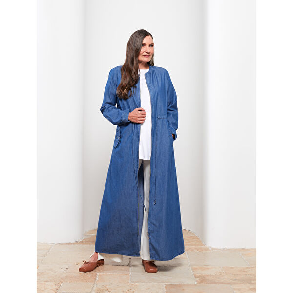 LCW GRACE Bisiklet Yaka Düz Uzun Kollu Kadın Jean Ferace LCW GRACE Bisiklet Yaka Düz Uzun Kollu Kadın Jean Ferace