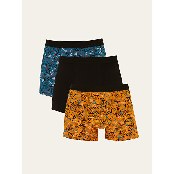 LCW DREAM Standart Kalıp Esnek Kumaş Erkek Boxer 3'lü